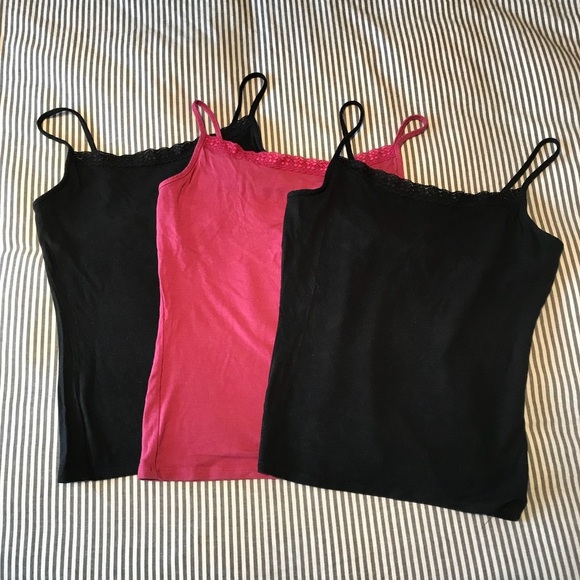 GAP | Tops | 3 Gap Stretch Tanks | Poshmark